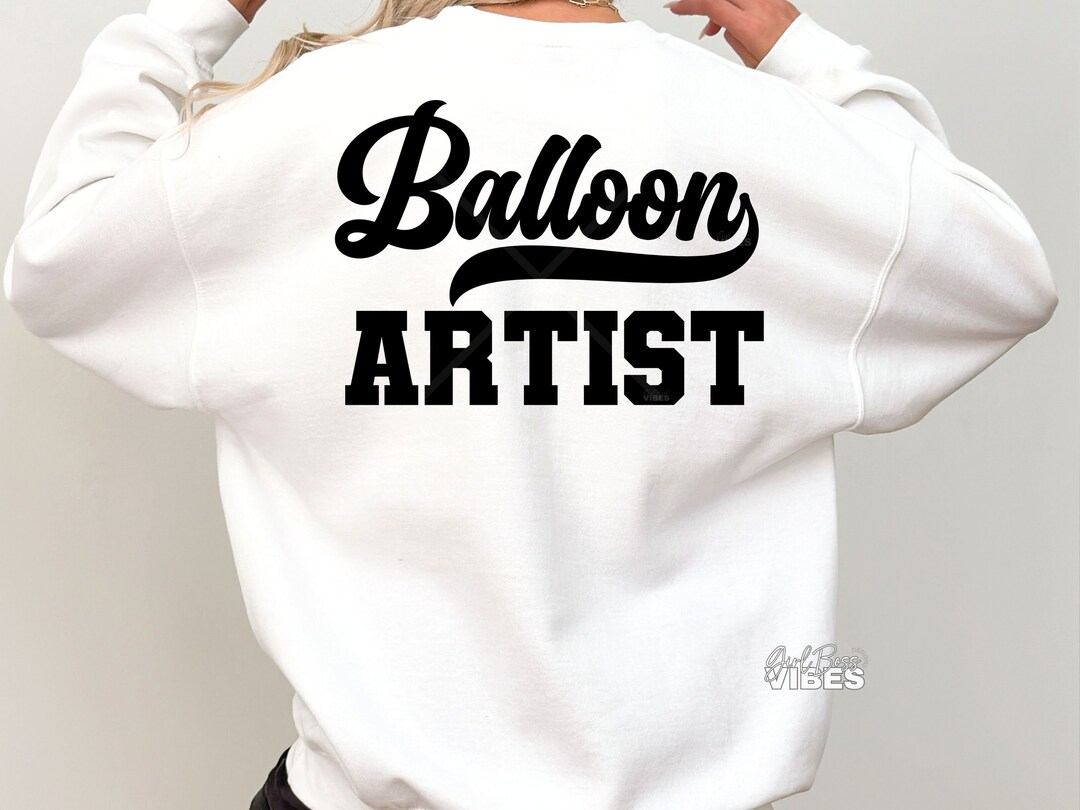 Balloon Artist SVG, Balloon, Balloon Decorator Events, Png, Dxf, Cut ...