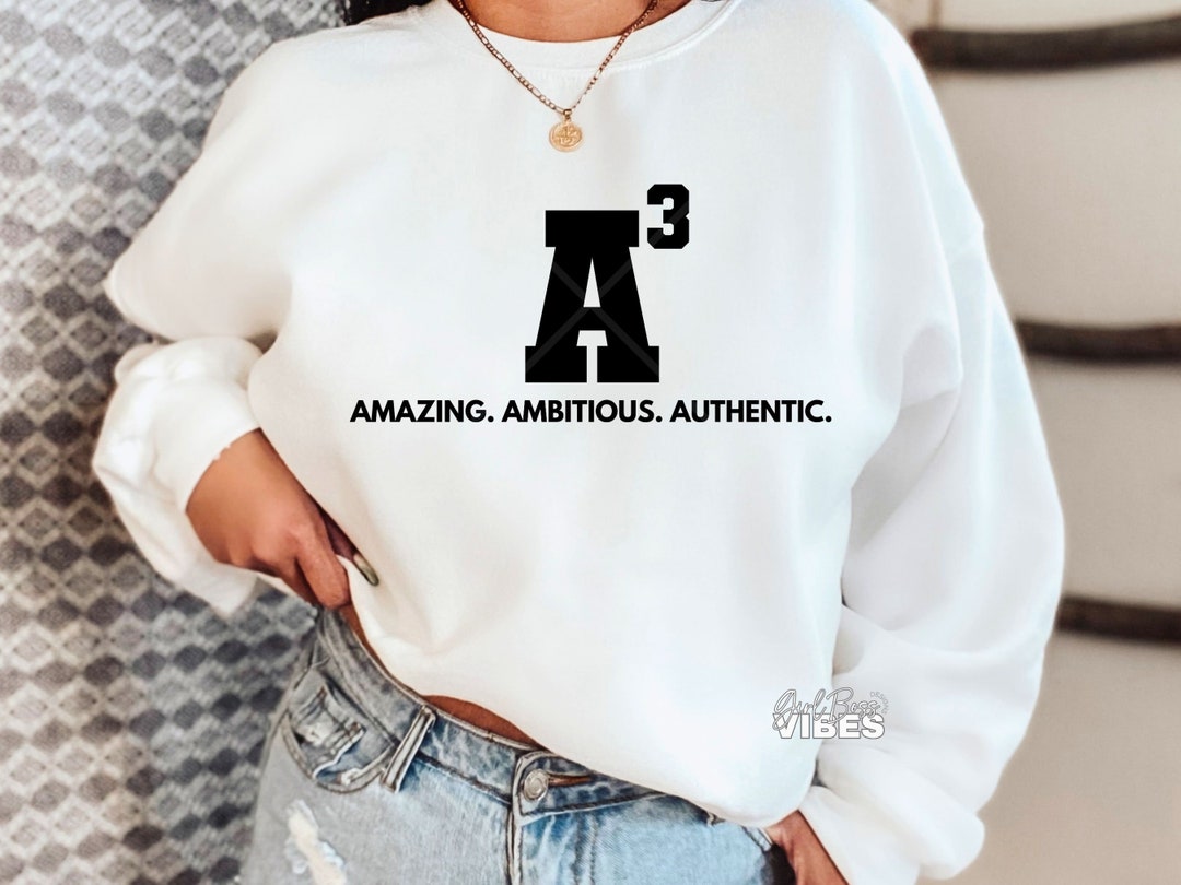 Amazing, Ambitious Authentic SVG, Women Empowerment, Strong Woman Svg ...