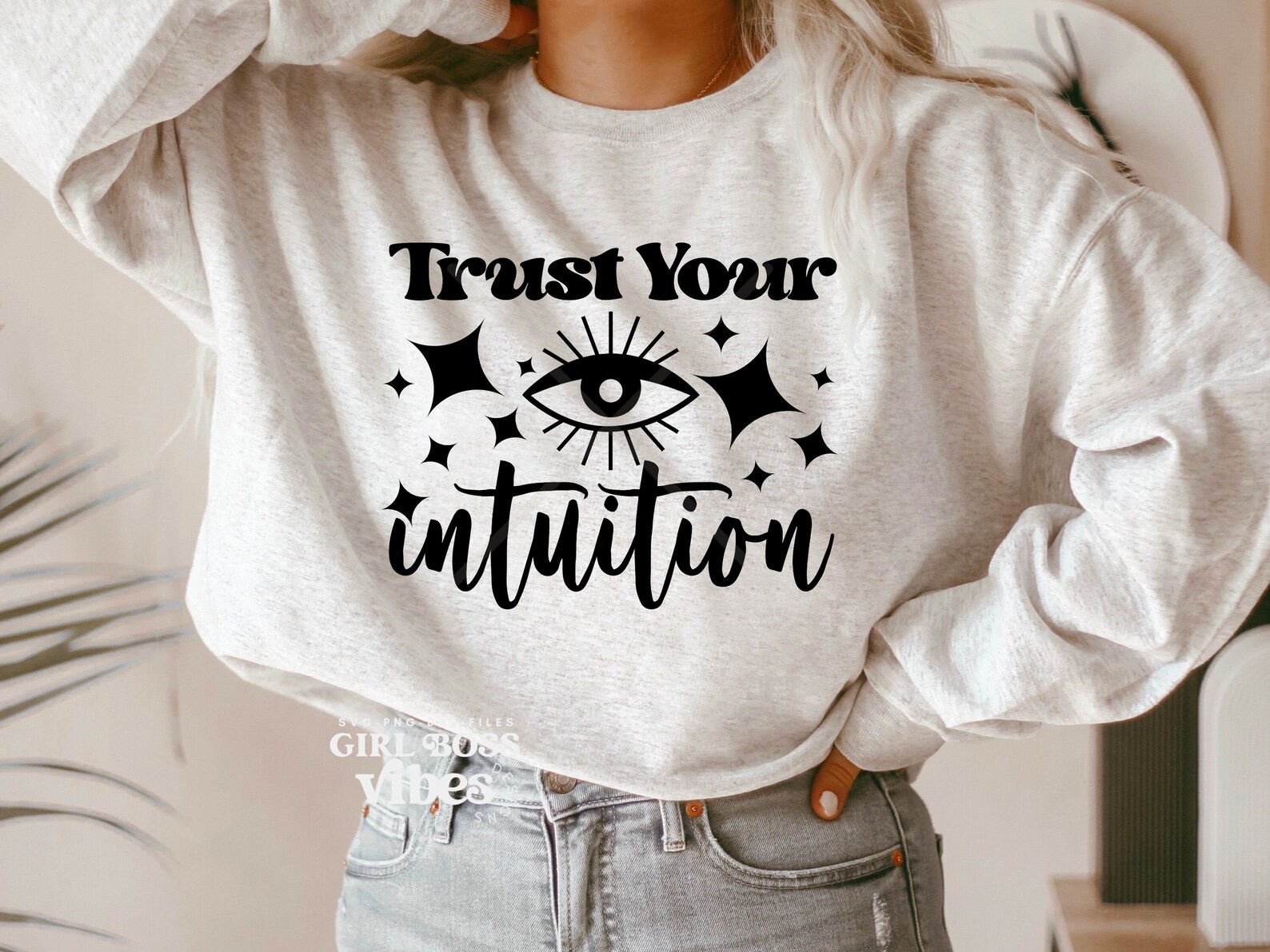Trust Your Intuition SVG Spiritual Svg Chakra Svg Manifest - Etsy