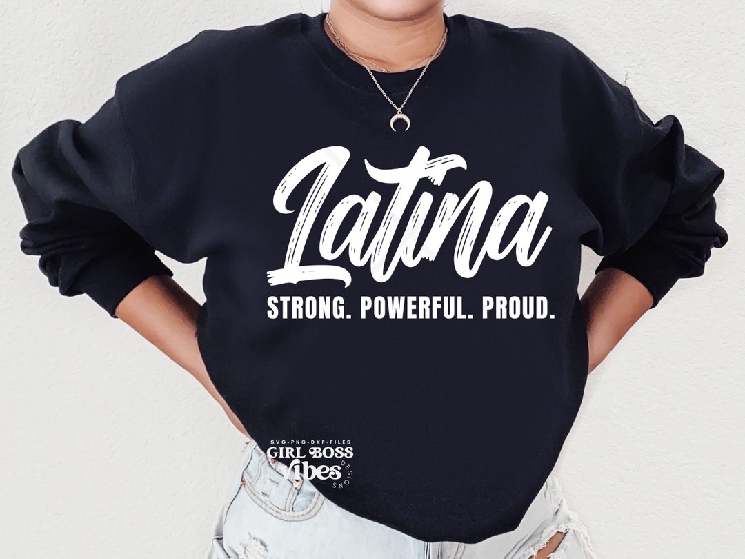 Latina Svg Empowered Latina Woman Mexican Svg Spanish Svg - Etsy