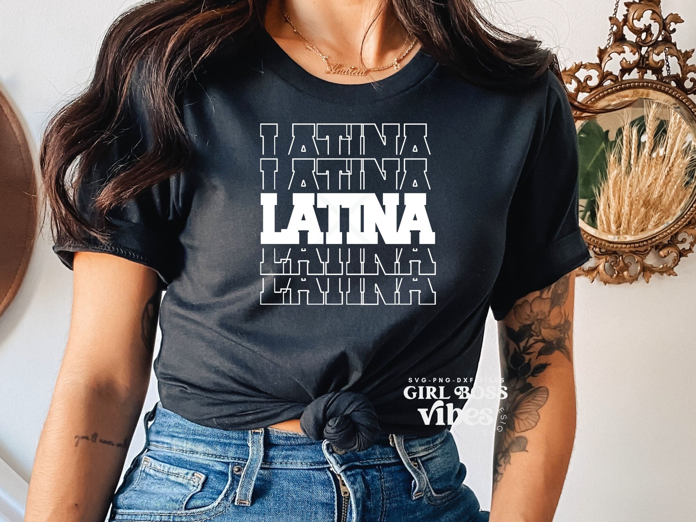 Latina Svg Empowered Latina Woman Spanish Svg Mexican Svg - Etsy