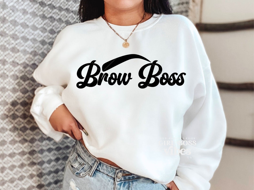 Brow Boss SVG Eyebrows Svg Eyebrow Beauty Svg Makeup Svg - Etsy