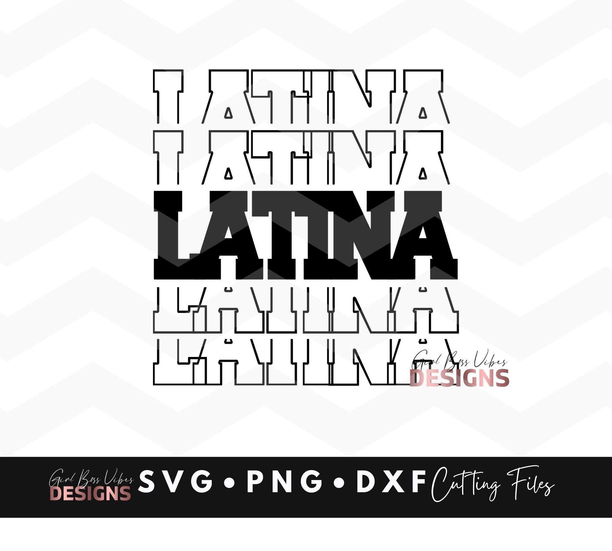 Latina Svg Empowered Latina Woman Spanish Svg Mexican Svg - Etsy
