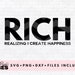 Rich SVG, Geld Png, Geld svg, Boss svg, Hustler, Png, Dxf, Schnittdatei ...