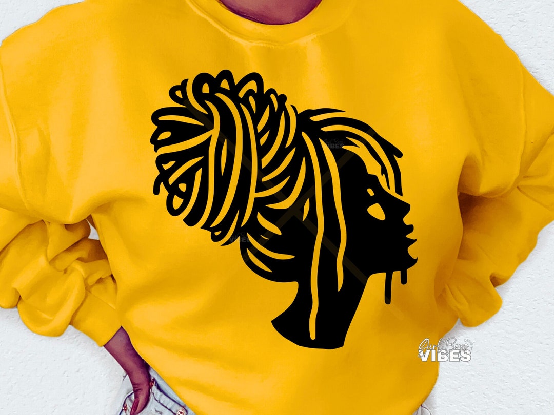 Dreadlocks SVG, Png, Dxf, Cut File - Etsy