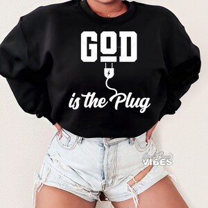God is the Plug SVG PNG DXF File - Etsy