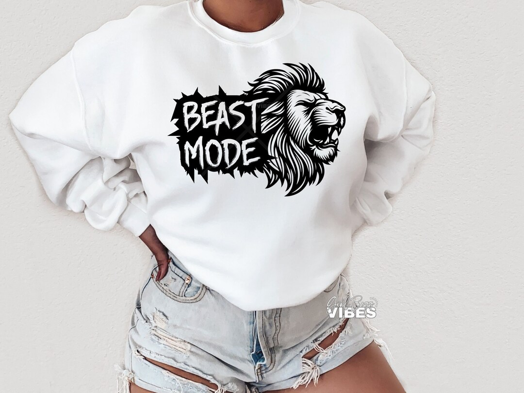 Beast Mode SVG, Lion Svg, Lion Head Svg, Png, Dxf, Cut File - Etsy