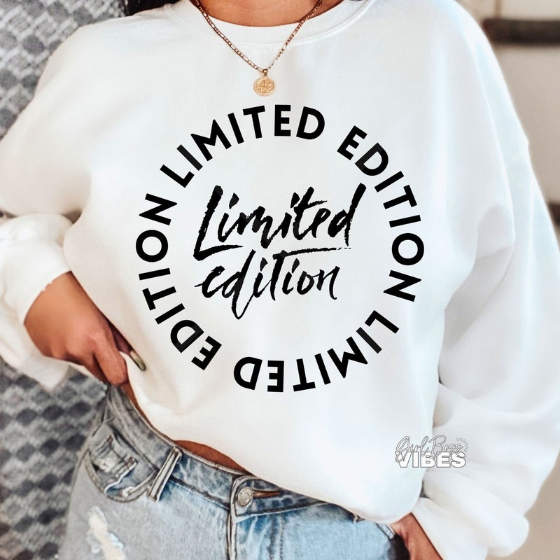 Limited Edition Svg - Etsy
