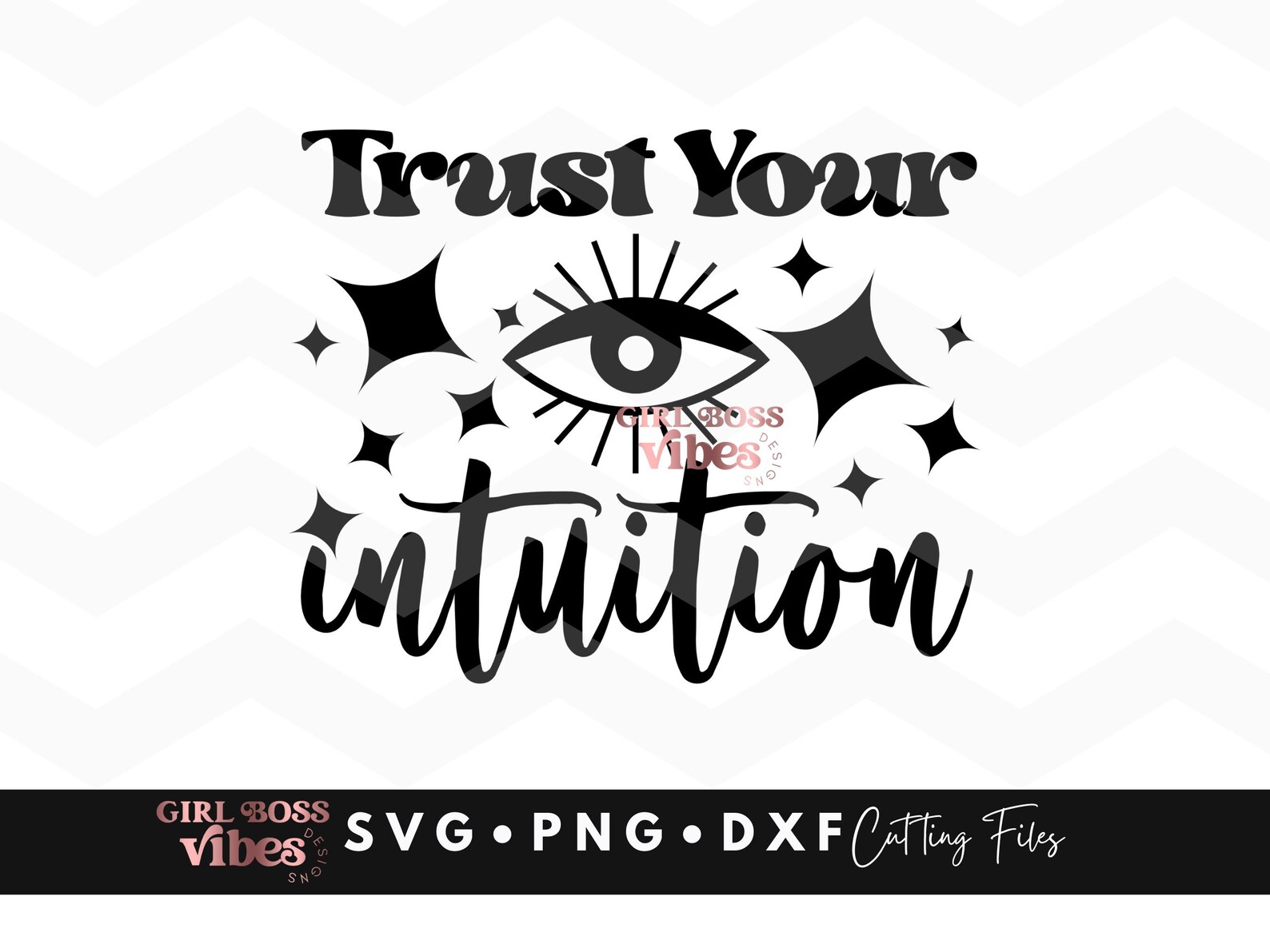 Trust Your Intuition SVG Spiritual Svg Chakra Svg Manifest - Etsy
