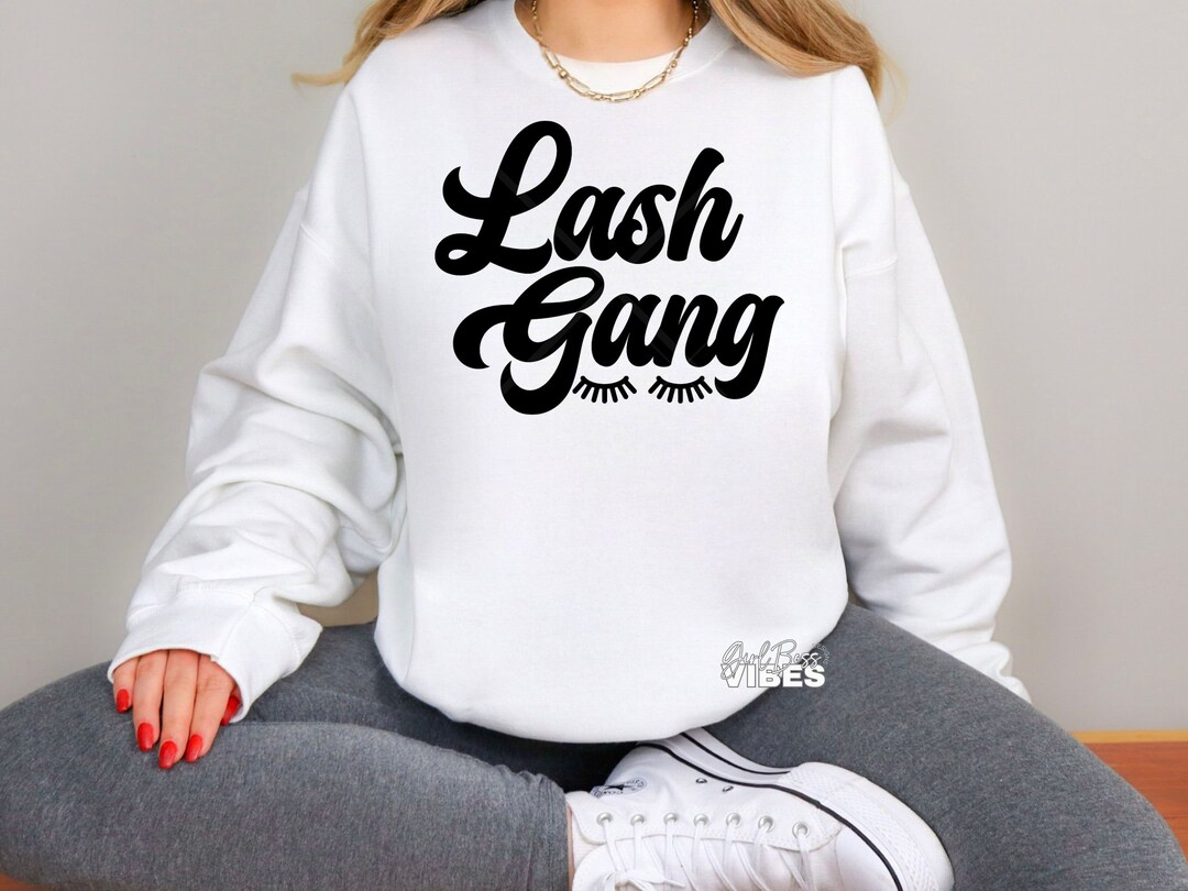 Lash Gang SVG, Lashes svg, cils, lash tech, artiste de cils, salon png ...