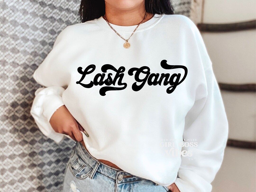 Lash Gang SVG Eyelashes Svg Lashes Lash Lash Tech Lash - Etsy