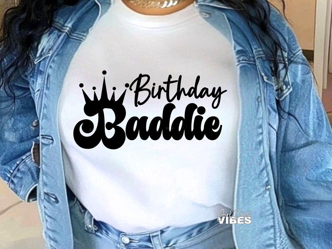 Birthday Crown Baddie Svg, Png, Dxf, Cut File - Etsy