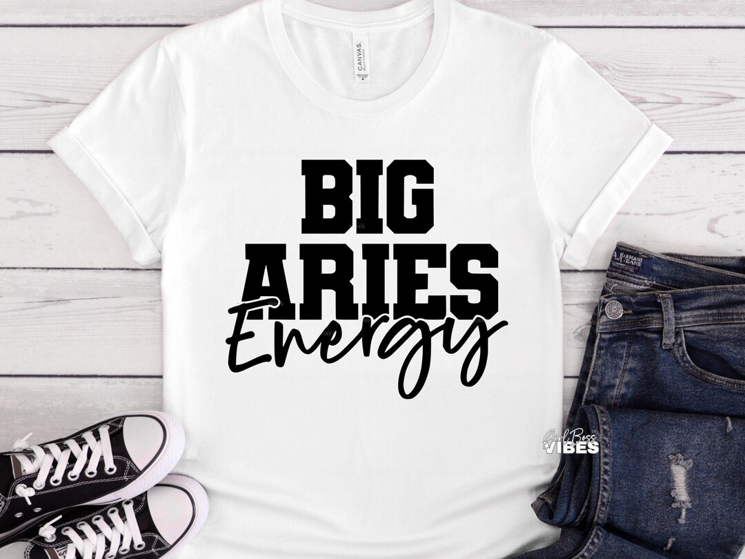 Big Aries Energy SVG PNG DXF File - Etsy