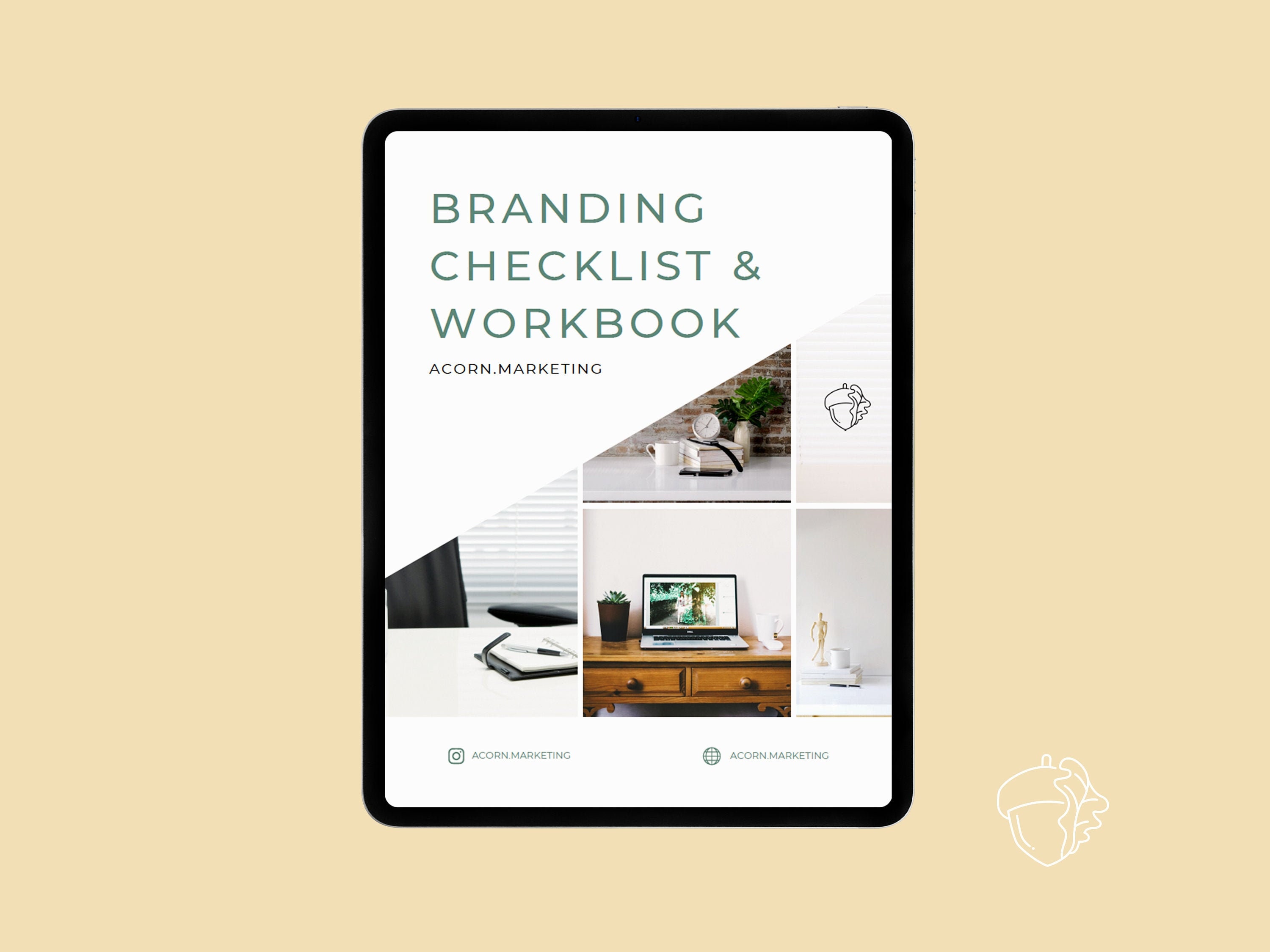 Branding Checklist and Workbook | Brand Development | Business Workbook ...