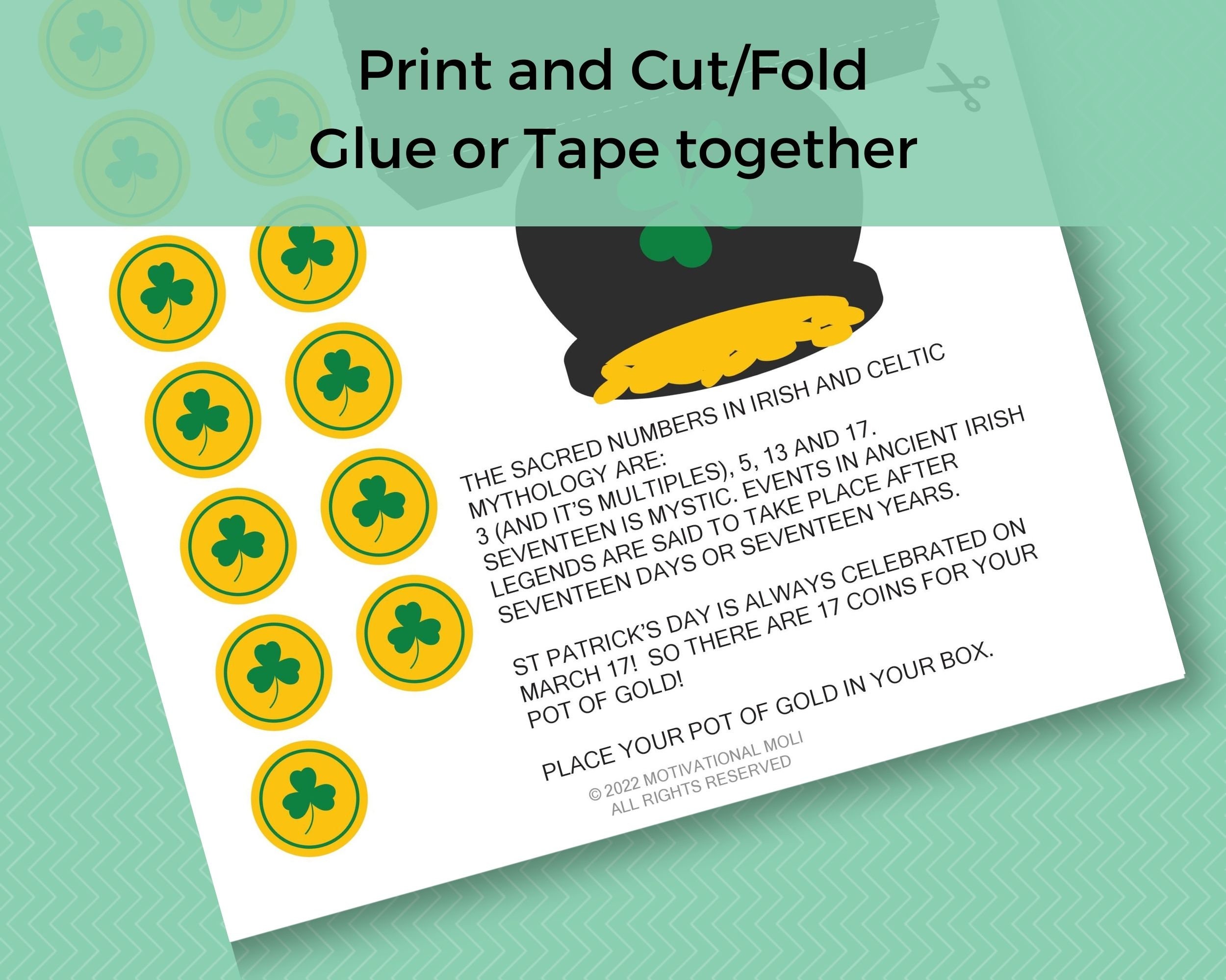 DIY Leprechaun Trap Kit Printable St. Patricks Day Craft Instant ...