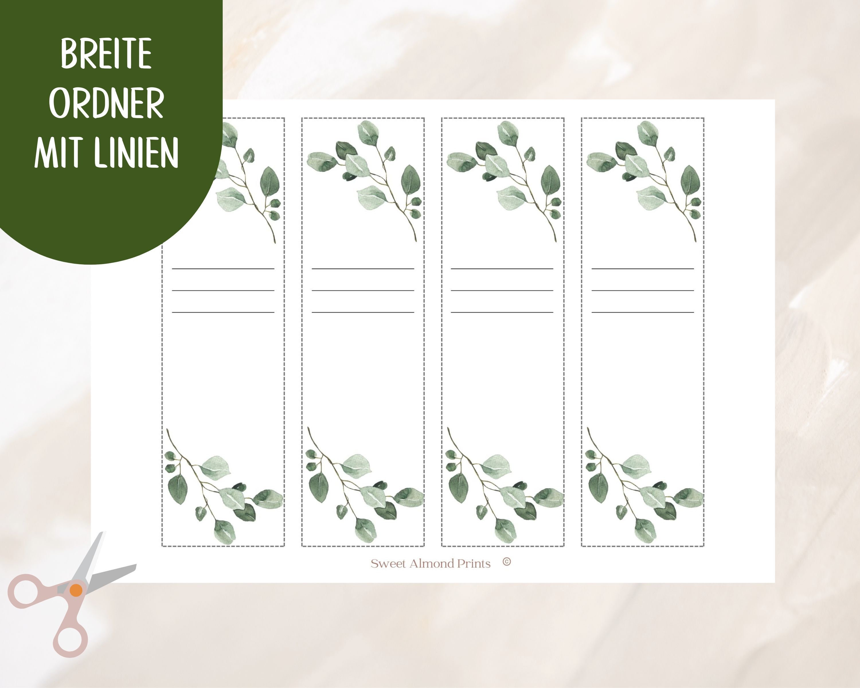 Folder Spine Labels Labels for Inserting Wide Narrow Folders With ...