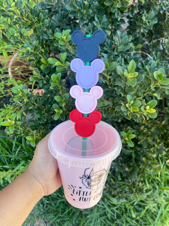 Mickey Disney straw topper / Mickey Mouse | Etsy