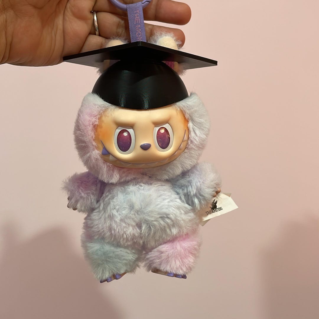Labubu Grad Hat - Etsy