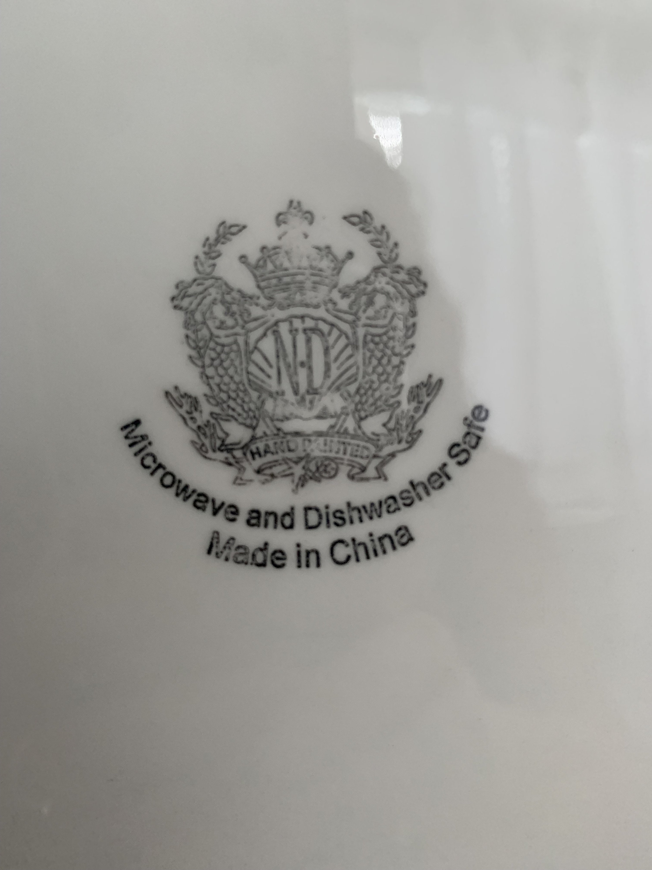 ND Hand Painted Dinner Plates Set of 5 Floral and Leaf Design 11" - Etsy