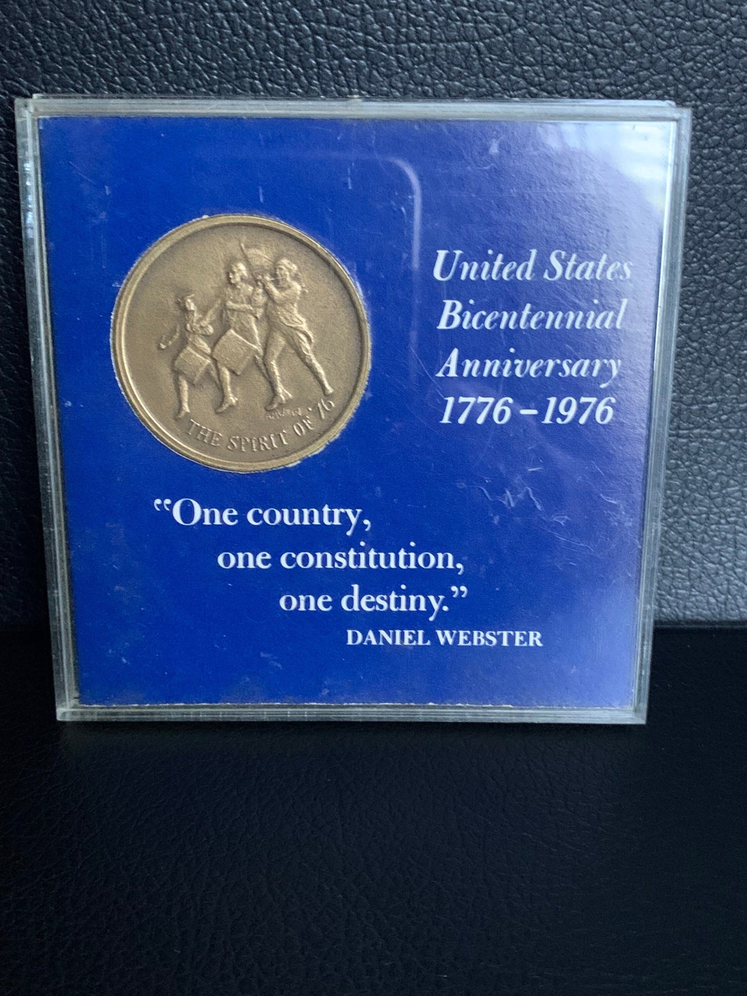 U.S. Bicentennial Anniversary Bronze Token 1776-1976 John Adams Spirit ...