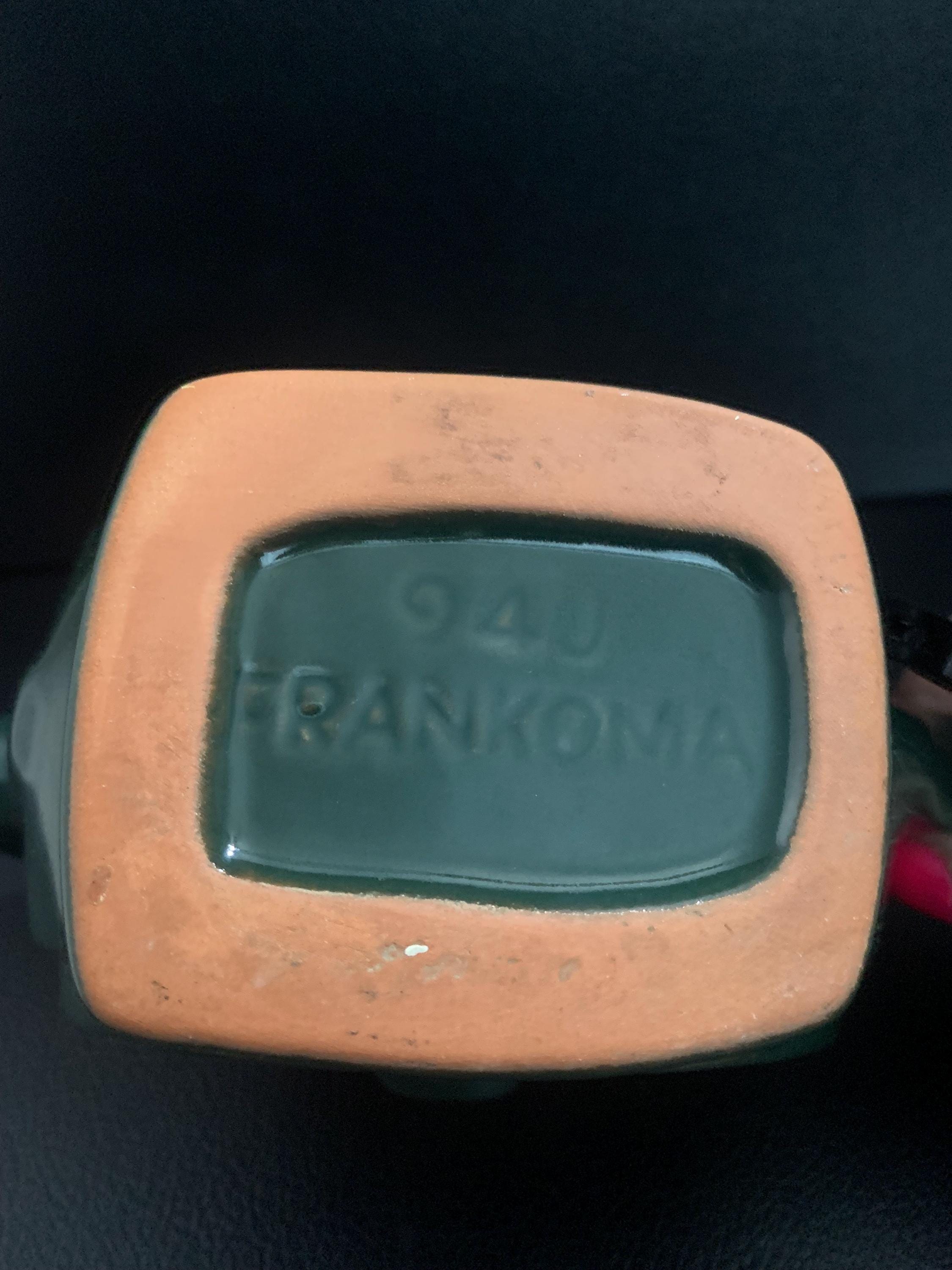 Vintage Frankoma Wagon Wheel Dark Green Small Teapot 94J No Lid - Etsy