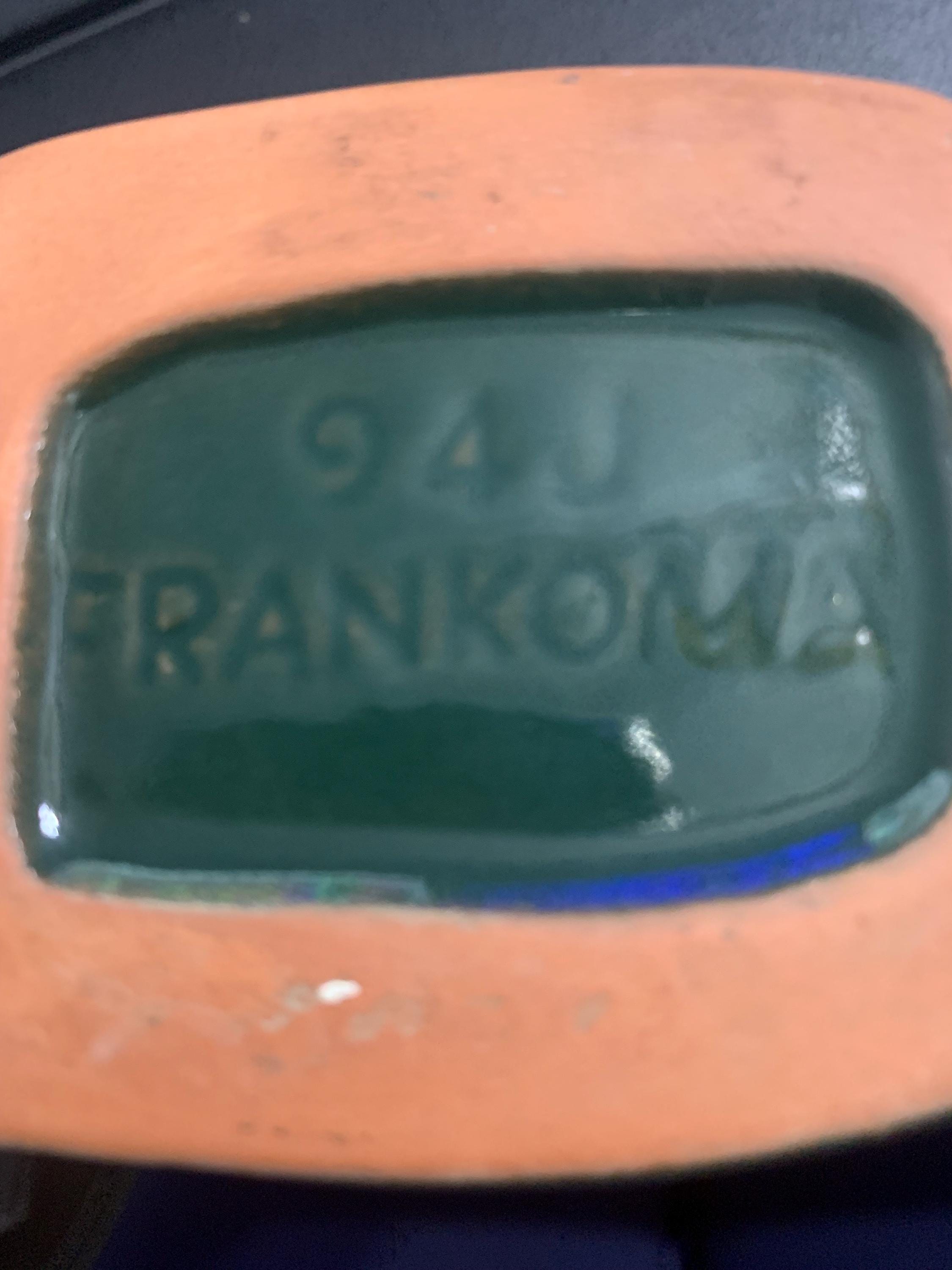 Vintage Frankoma Wagon Wheel Dark Green Small Teapot 94J No Lid - Etsy