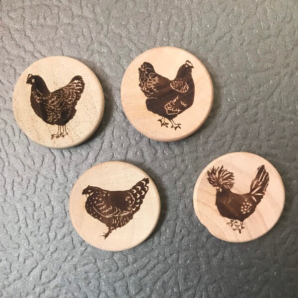 Chicken Magnets - Etsy