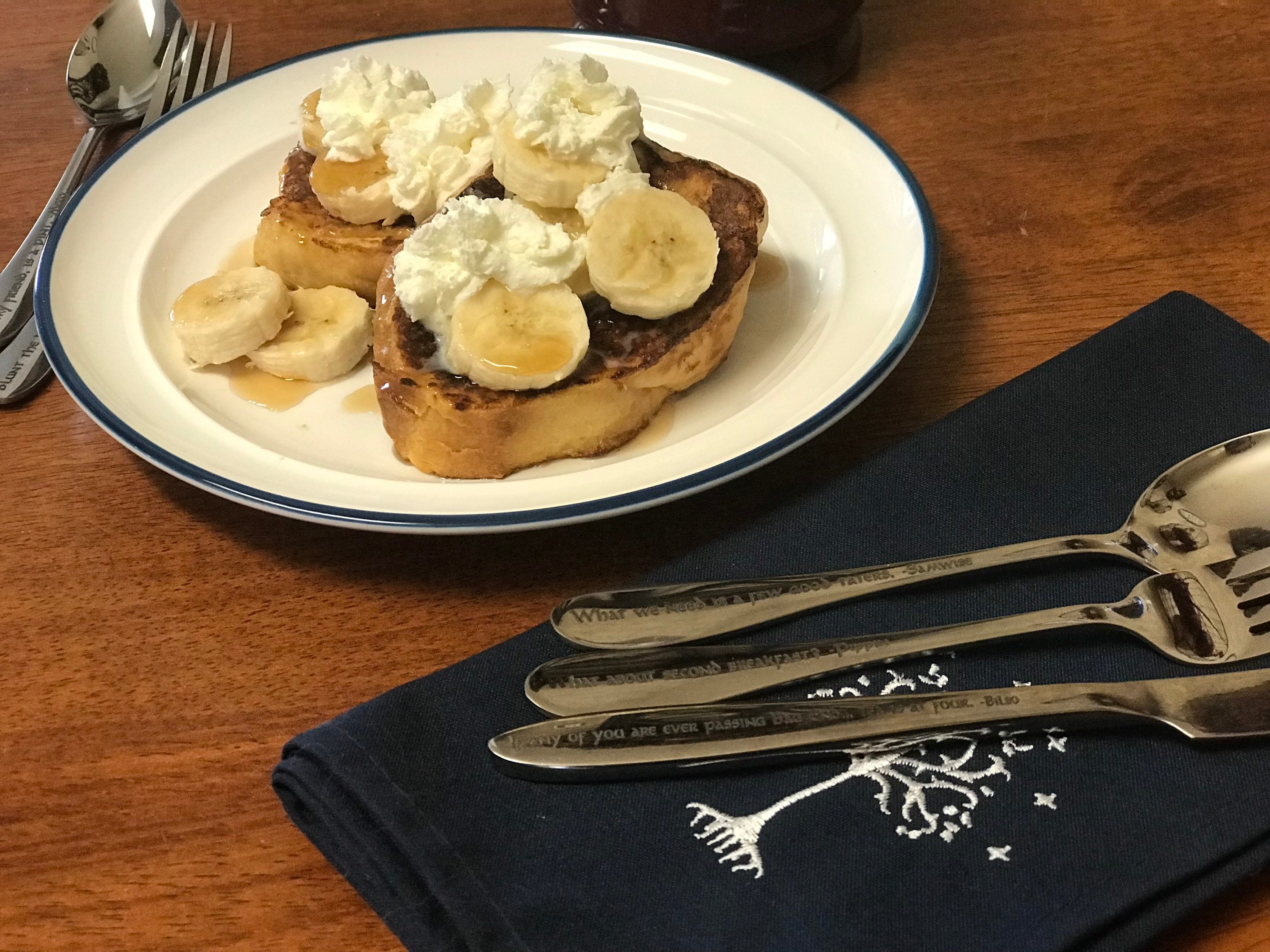 Engraved Lord of the Rings Silverware Set: Second Breakfast Tableware ...