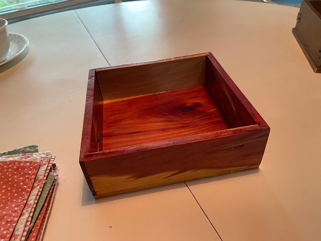 Cedar Napkin Cubby - Etsy