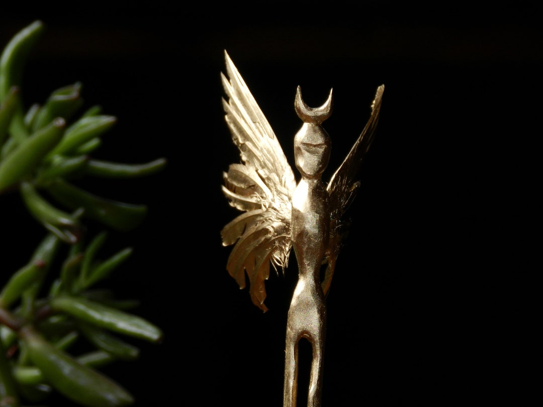 Forest Devil God, Art Doll Haze, Hazel Wand, Forest Bird Spirit - Etsy