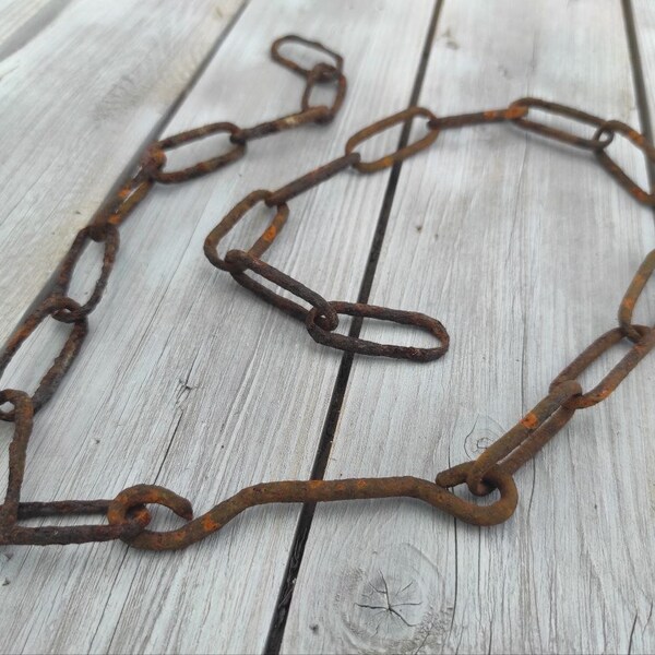 Rusty Chain - Etsy