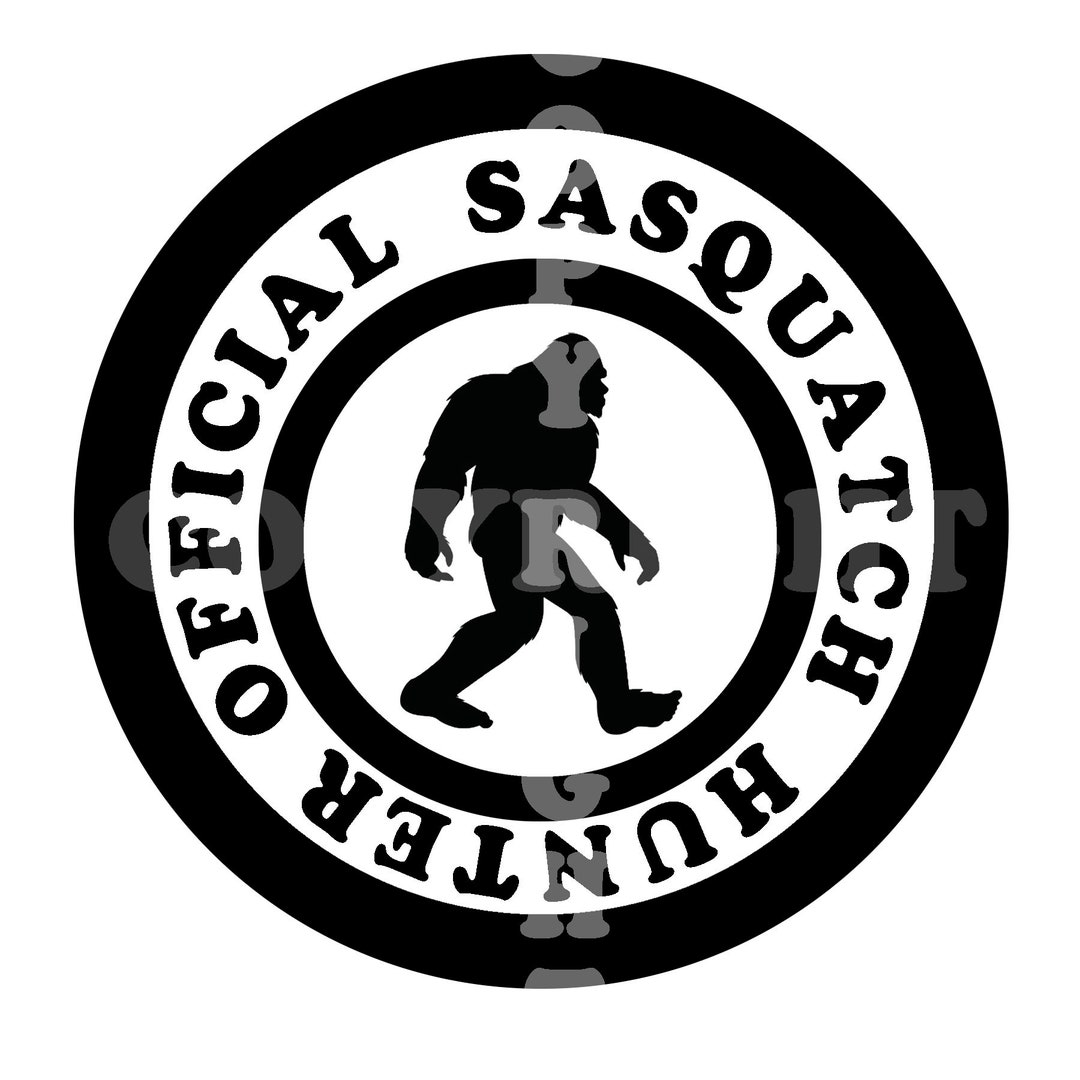 Official Sasquatch Hunter Decal - Etsy