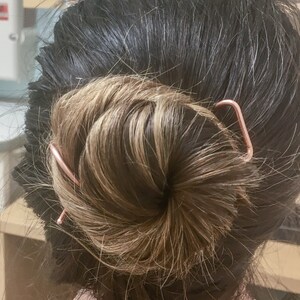 Heavy-duty Spin Pin for Bun Hairstyles Copper - Etsy