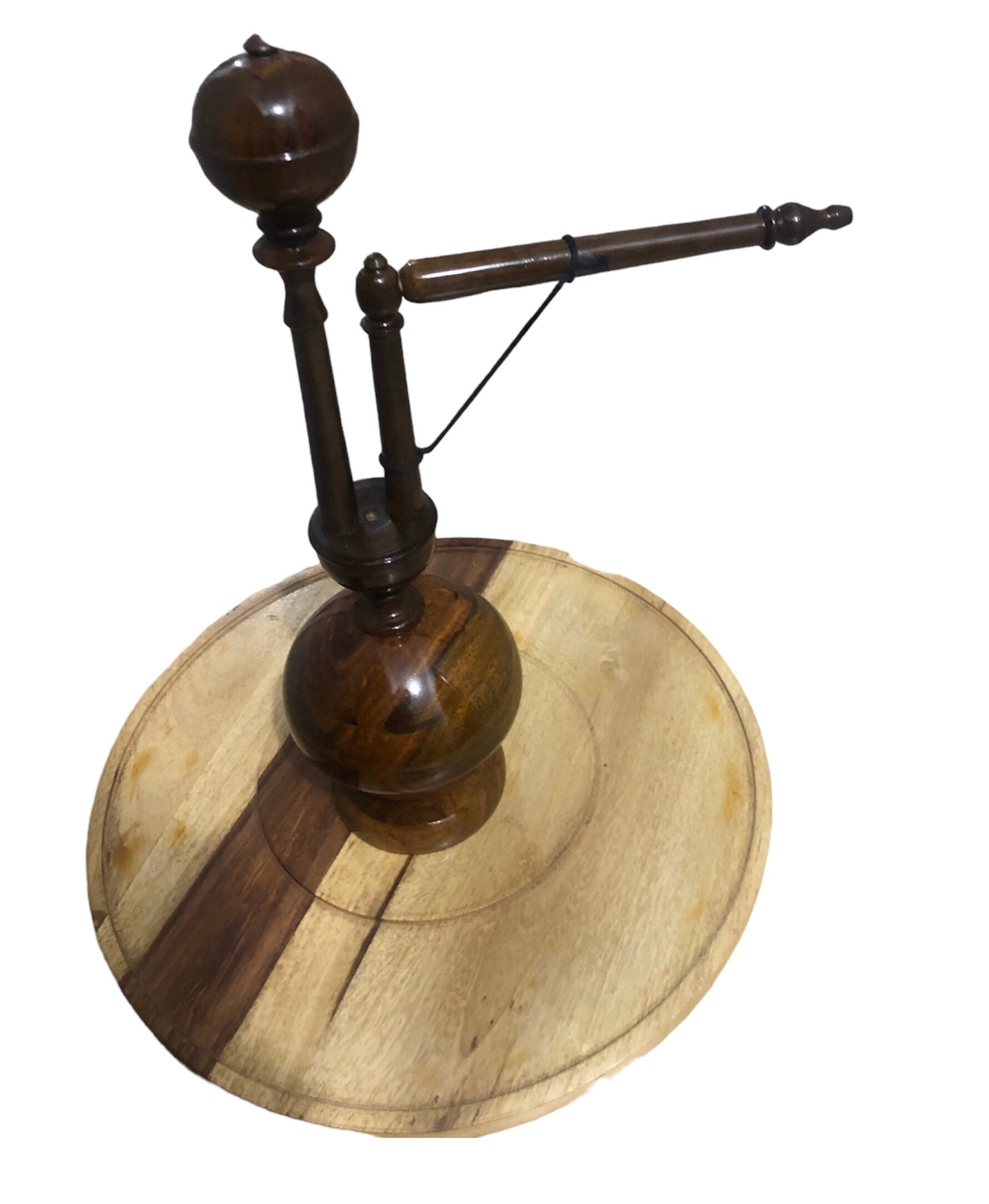 Punjabi/desi Traditional Hookah Home Decor ,hand Made With Quality Wood ...