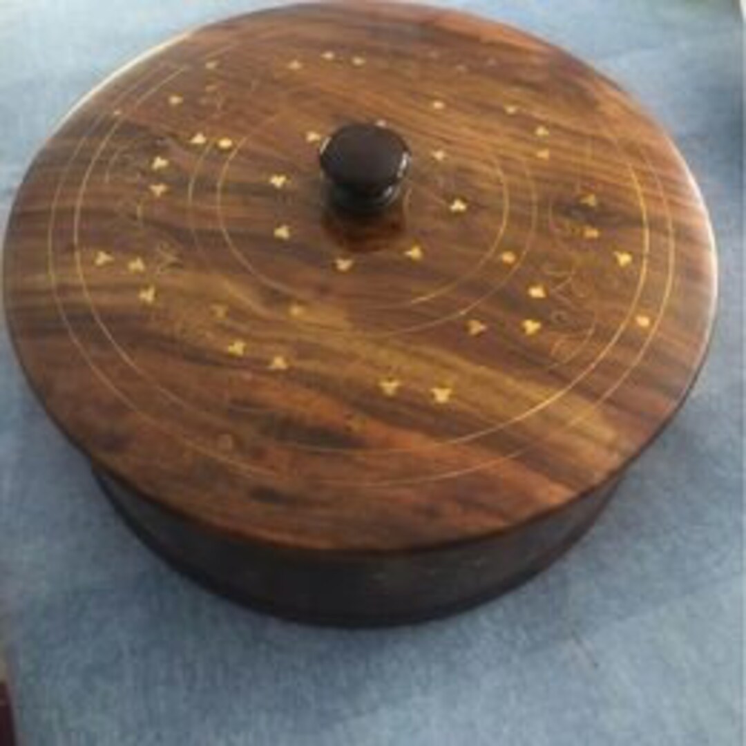 Hand Made Wood Hot Pot, Handmade Hotpots ,walnut and Rose Wood Perfect ...
