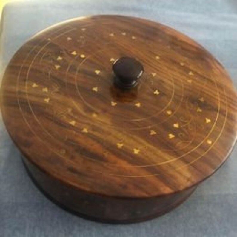 Hand Made Wood Hot Pot, Handmade Hotpots ,walnut and Rose Wood ...