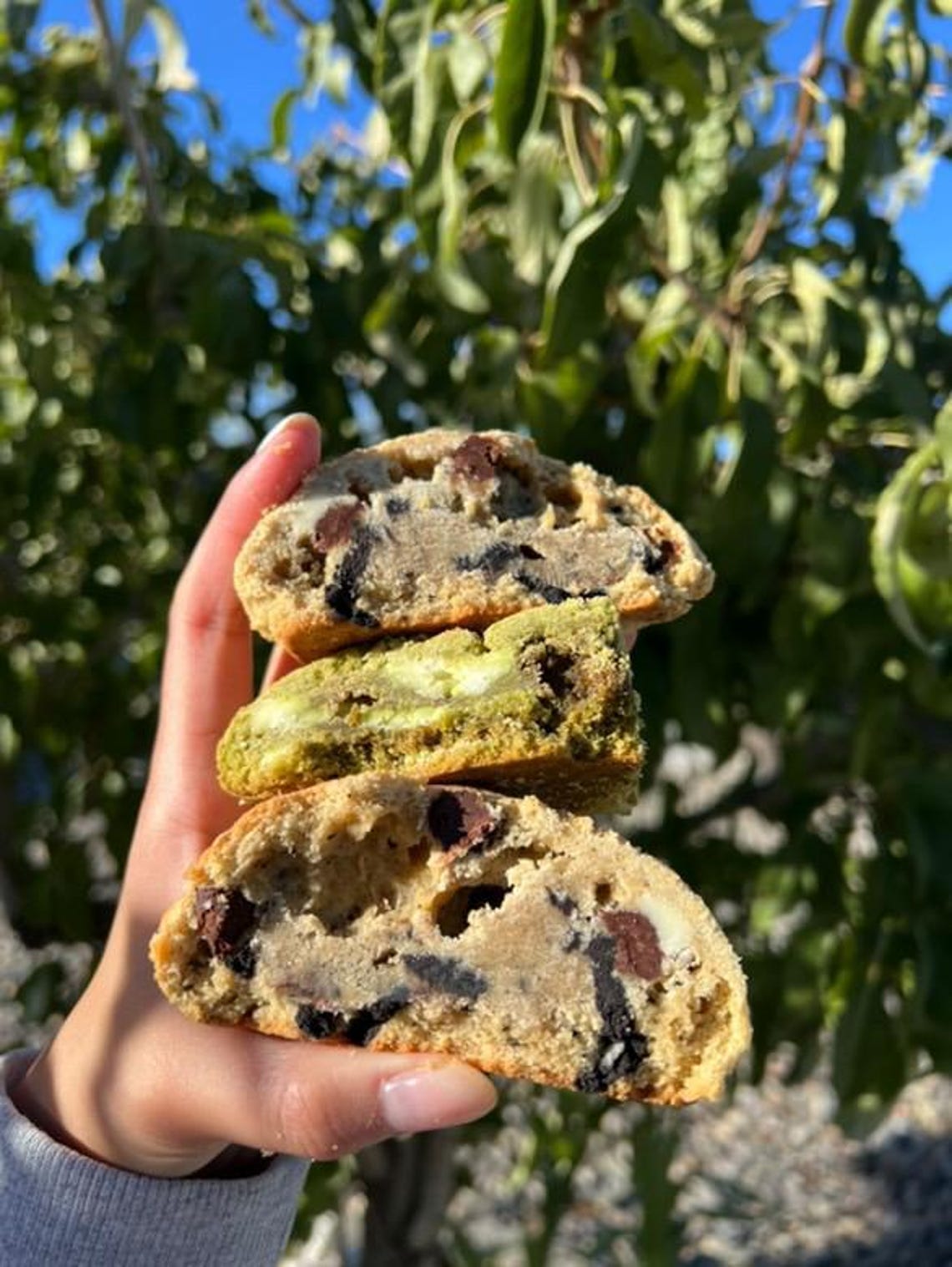 Matcha White Chocolate Chunk Cookie - Etsy