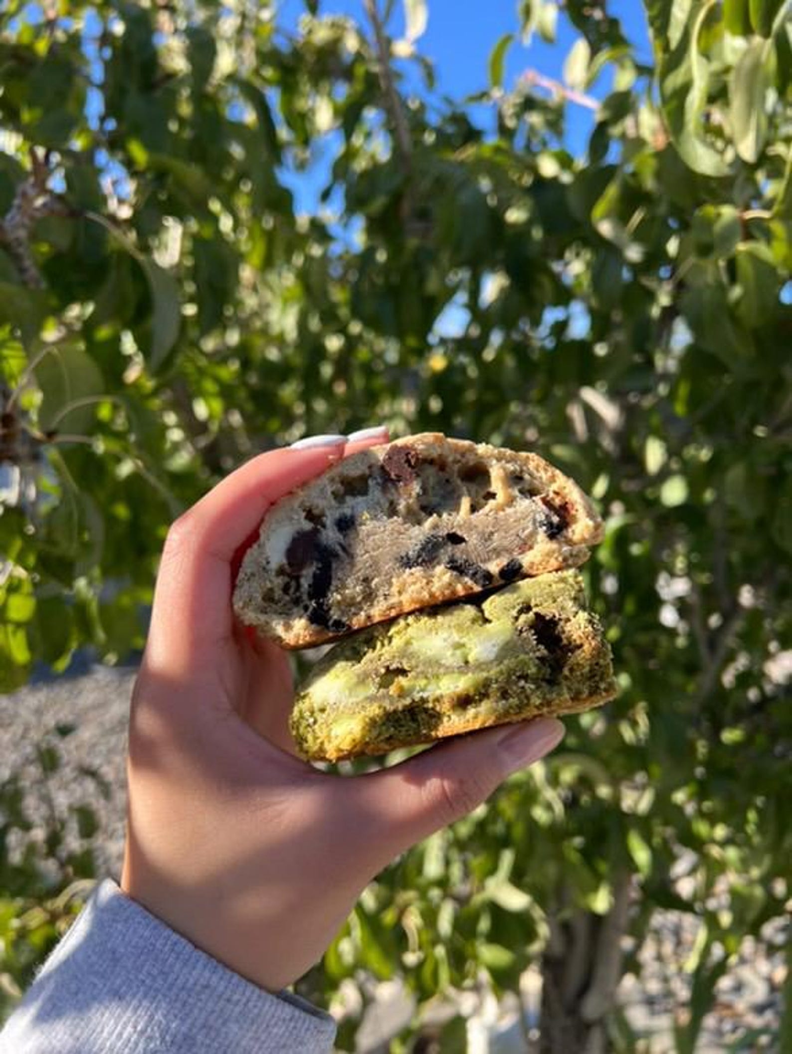 Matcha White Chocolate Chunk Cookie - Etsy