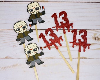 Friday the 13th Cupcakes - Etsy