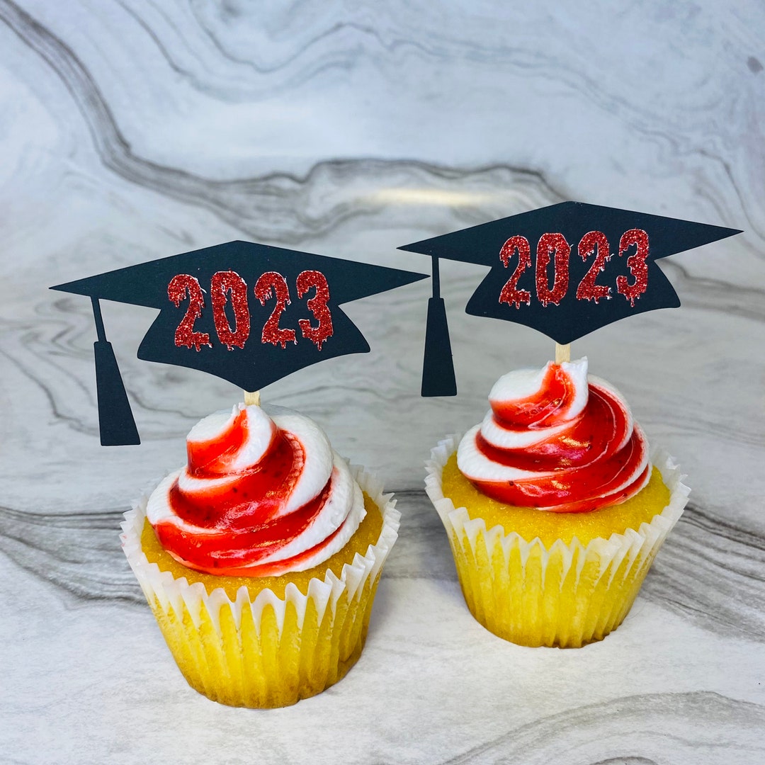 Horror Cupcakes Graduation Cupcakes Graduation Banner - Etsy