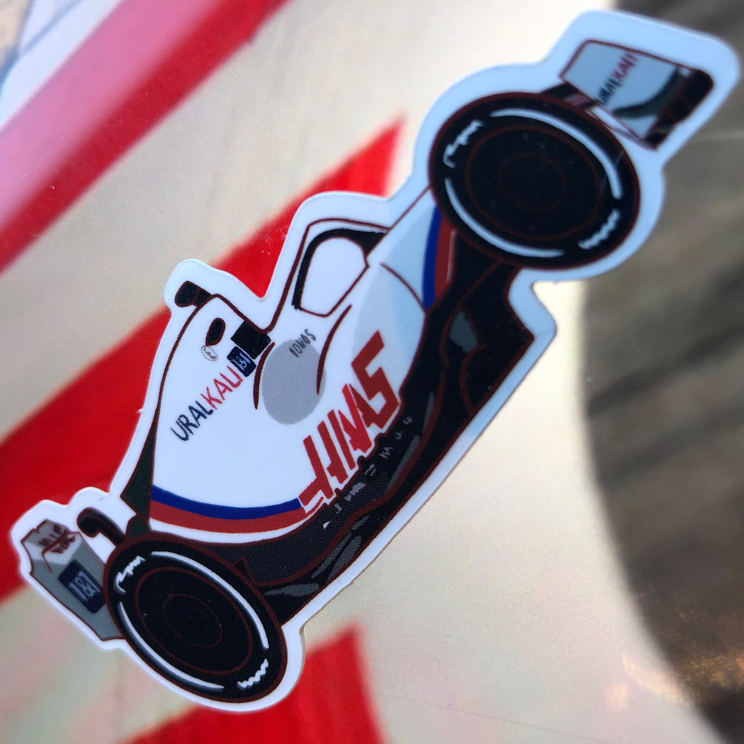 Formula 1 Livery Stickers SET 1 // Pack of 5 F1 Vinyl Set - Etsy