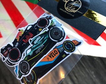 Lewis Hamilton 44 Signature LH44 Sticker Decal Mercedes F1 - Etsy