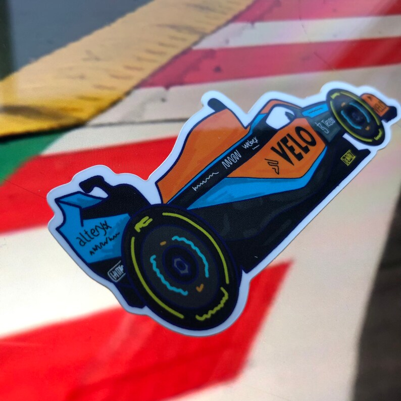 Formula 1 Livery Stickers SET 1 // Pack of 5 F1 Vinyl Set | Etsy