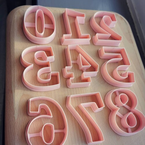 Number Cookie Cutters - Etsy UK