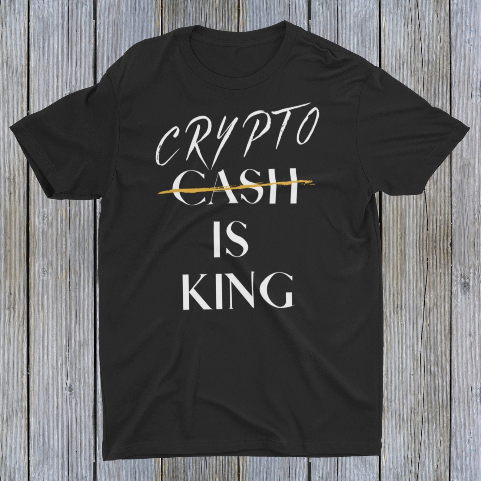 Crypto is King Shirt Crypto Shirt Bitcoin Shirt Investor - Etsy UK