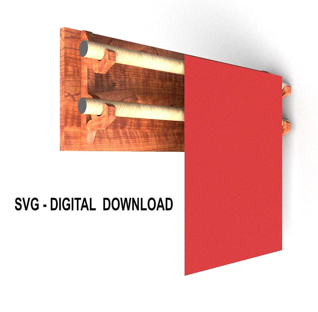 DIY Military Guidon Mounts Display | SVG Digital File Download Only ...