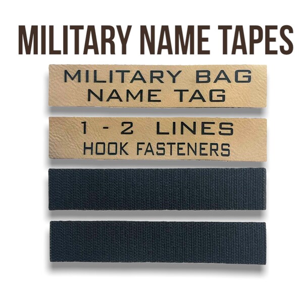 Name Tapes - Etsy