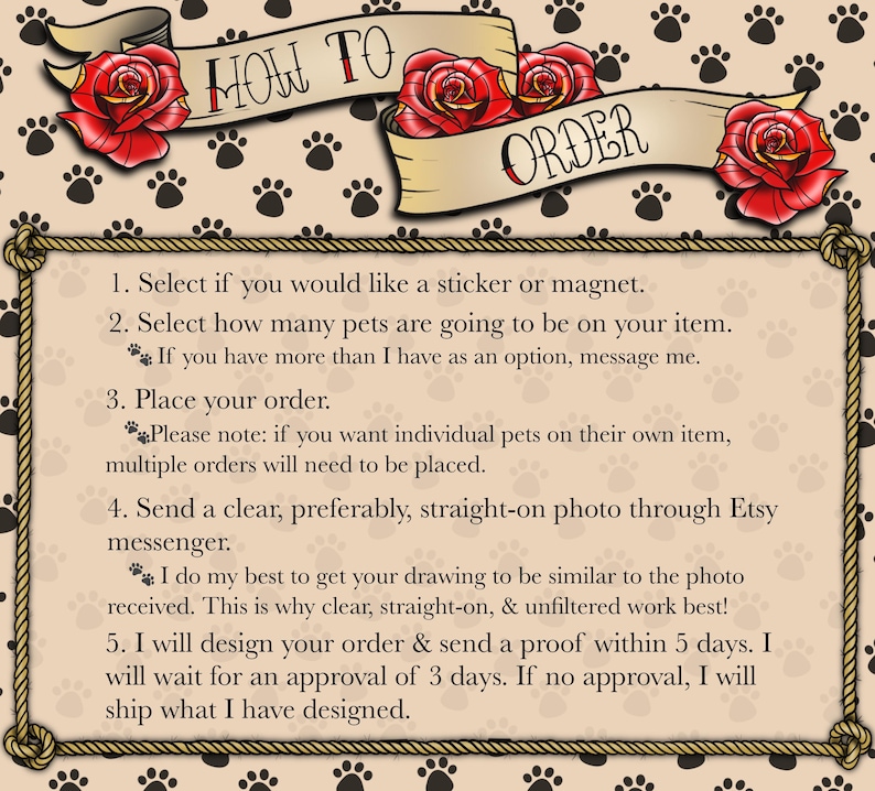Personalized Dog Vinyl Stickers, Waterproof and Weatherproof Stickers ...
