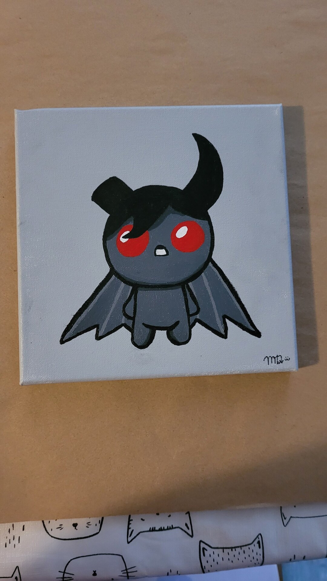 The Binding of Isaac Azazel Acrylic Painting - Etsy