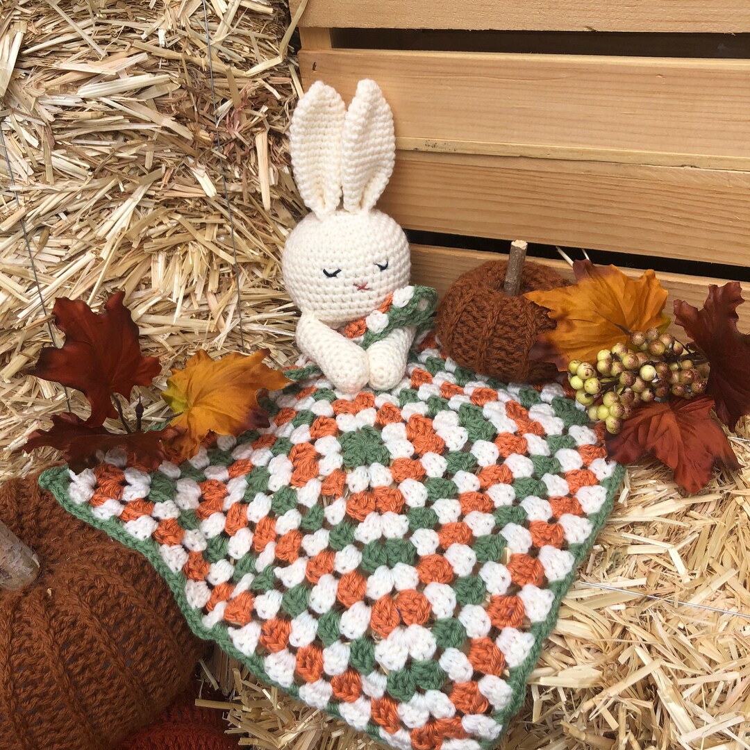 Baby Bunny Lovey, Baby Bunny Security Blanket, Newborn Bunny Lovey ...